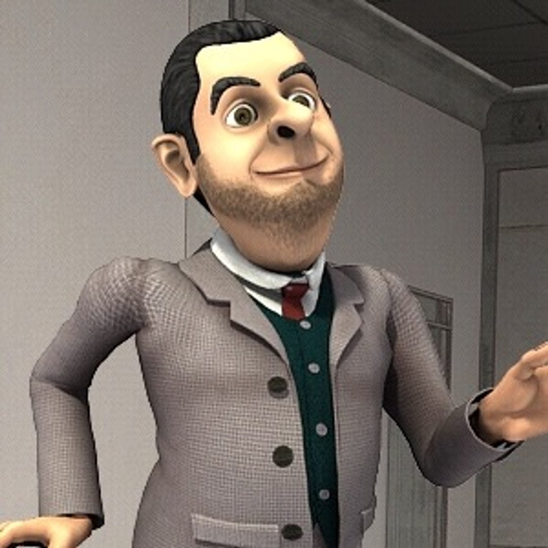 3d Model Character Mr Bean