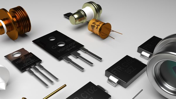 3D Diodes Set model - TurboSquid 1804675
