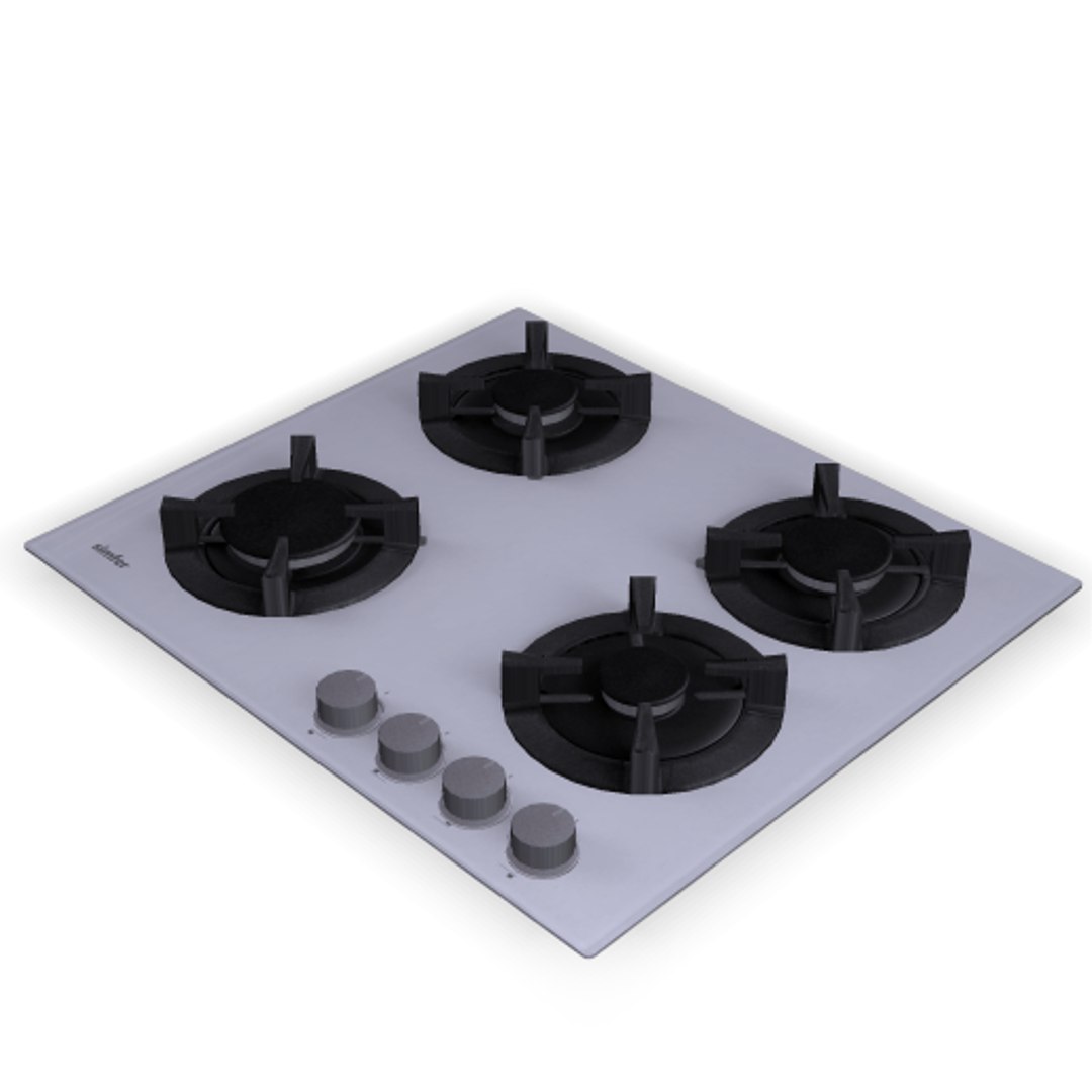 Cooktop Hob Simfer H60n40w412 3D Model - TurboSquid 1546884
