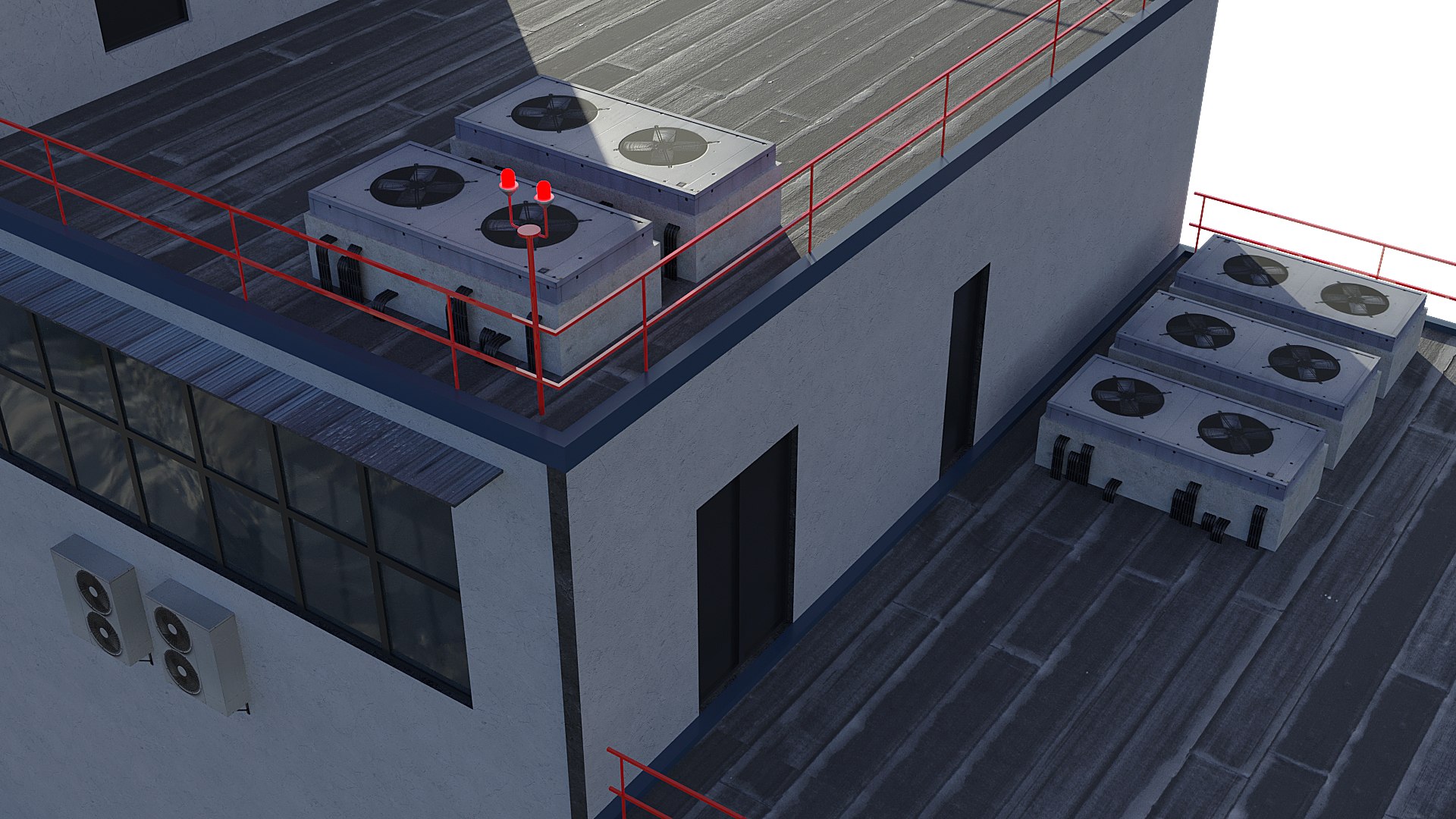 3D Airport Control Tower model - TurboSquid 1828225