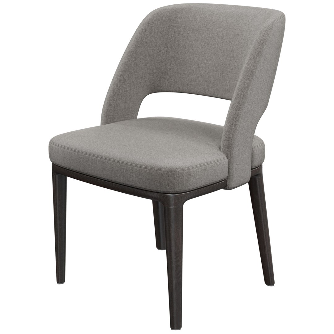 Minotti Owens Chair Neto 3D Model - TurboSquid 1377774