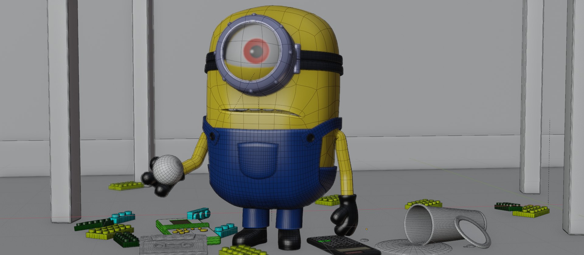 3D Minion - TurboSquid 2295743