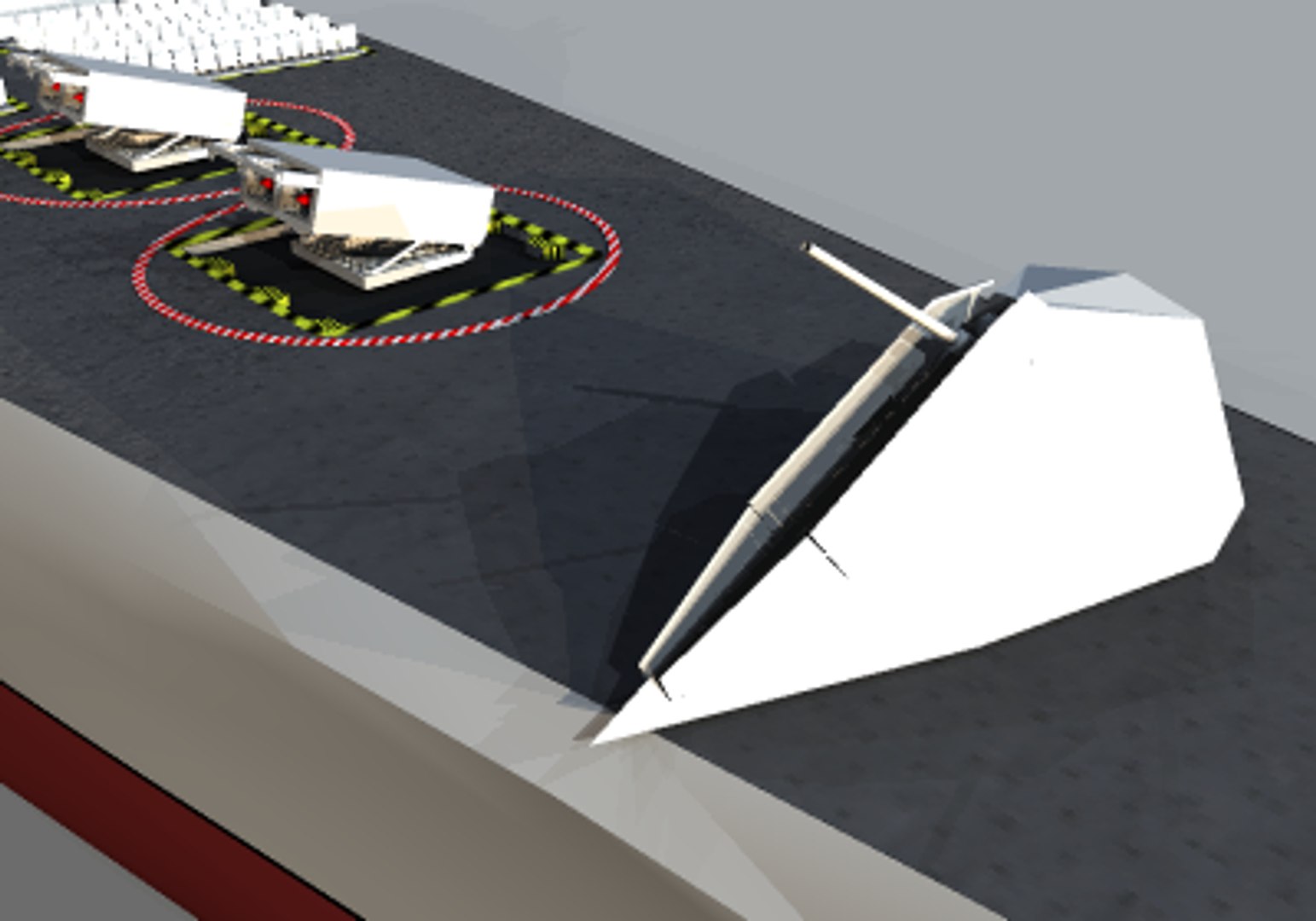 3d model arsenal ship