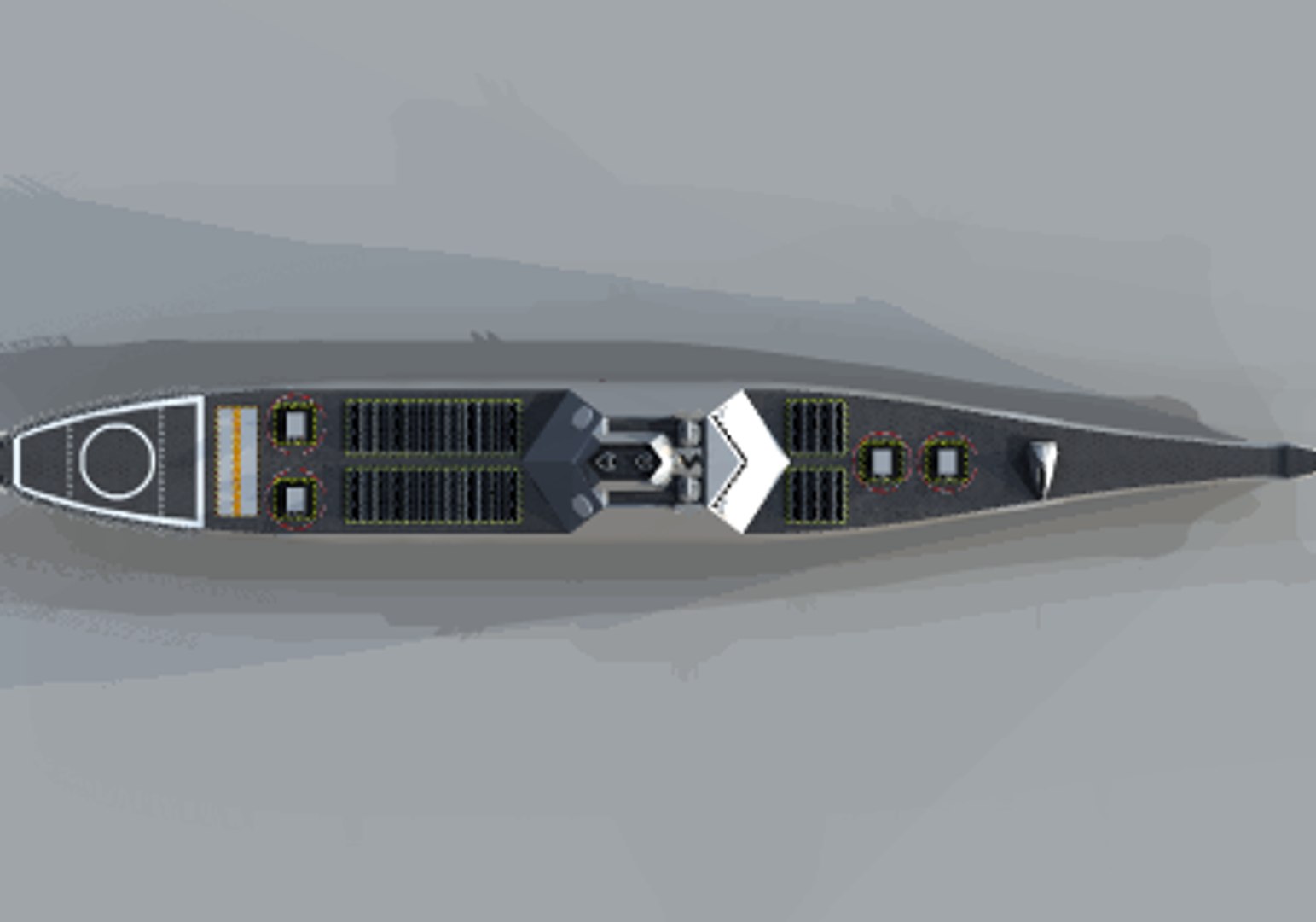 3d Model Arsenal Ship