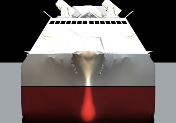 3d model arsenal ship