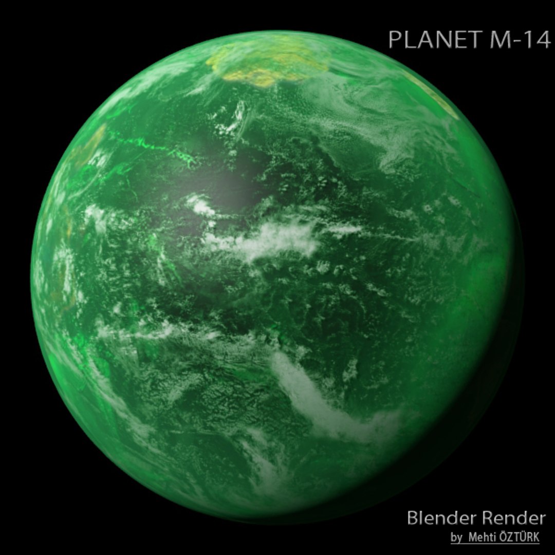 3d Planet M-14 M