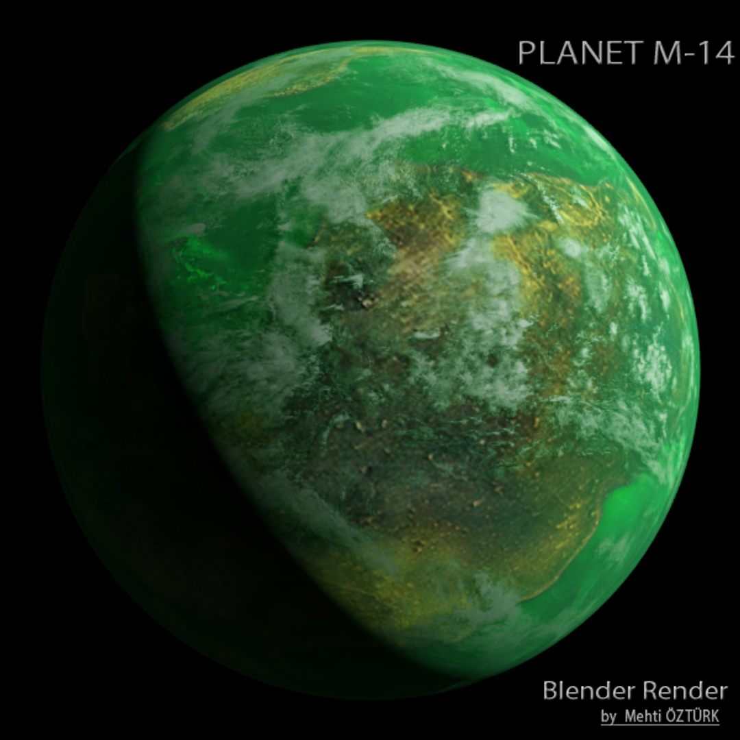 3d Planet M-14 M