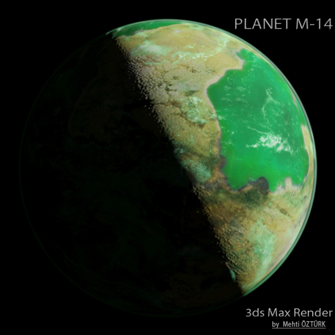 3d Planet M-14 M
