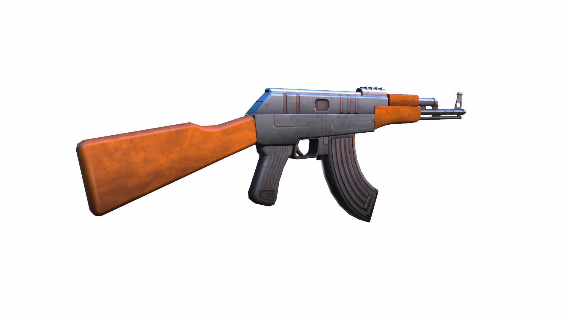AK 47 Disassembled 3D - TurboSquid 2431180