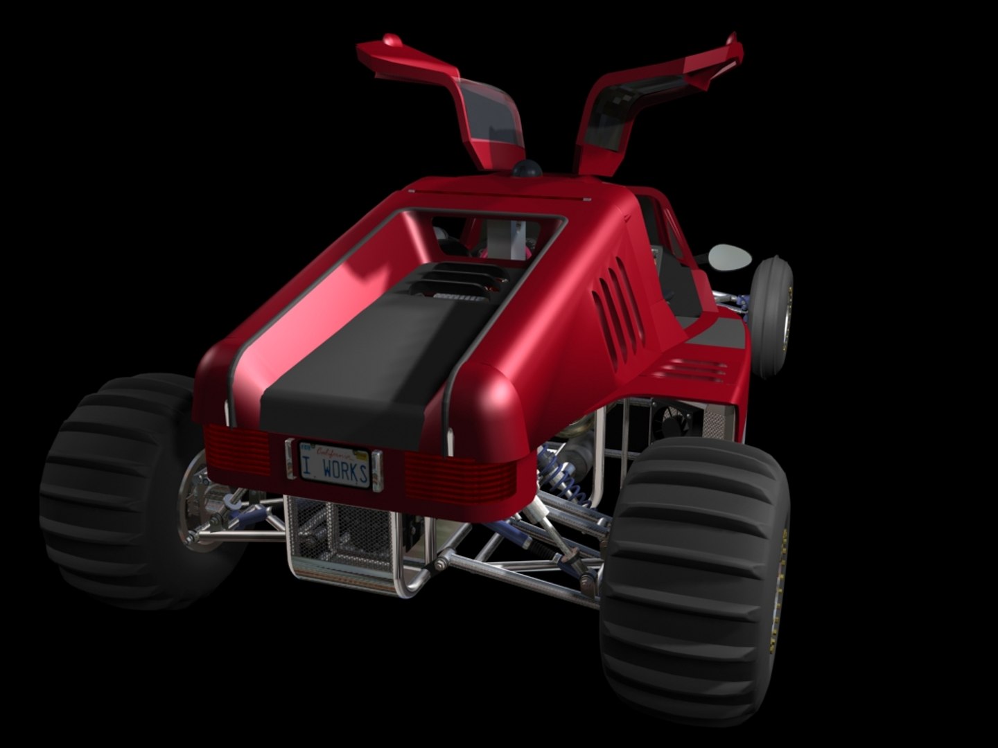 3d model razor v2 road