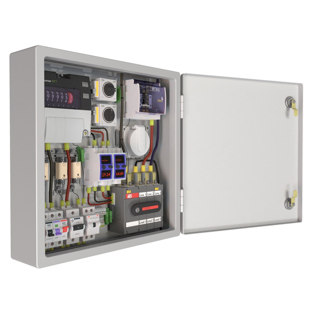 Electric shield 3D model - TurboSquid 2113126