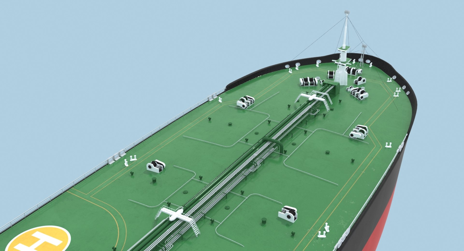 Vlcc Tanker Boat Model - TurboSquid 1376496