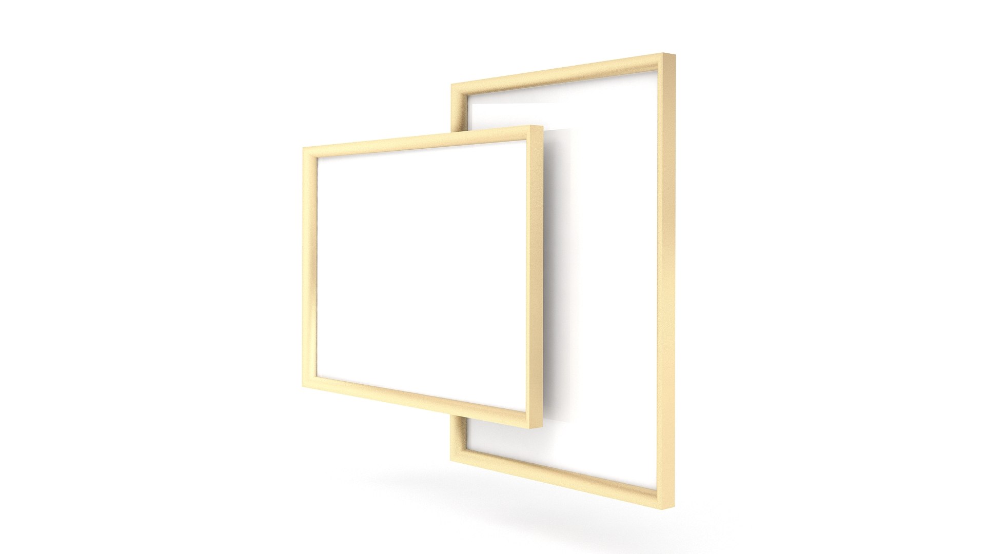 A4 Frame 3D Model - TurboSquid 1784509