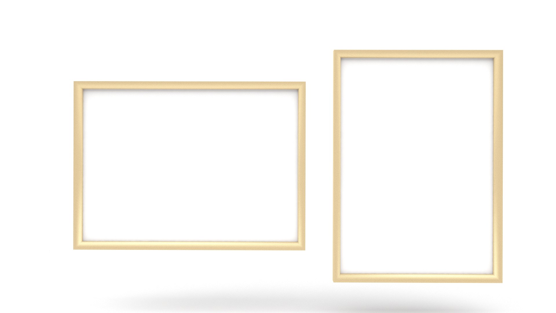 A4 Frame 3D Model - TurboSquid 1784509