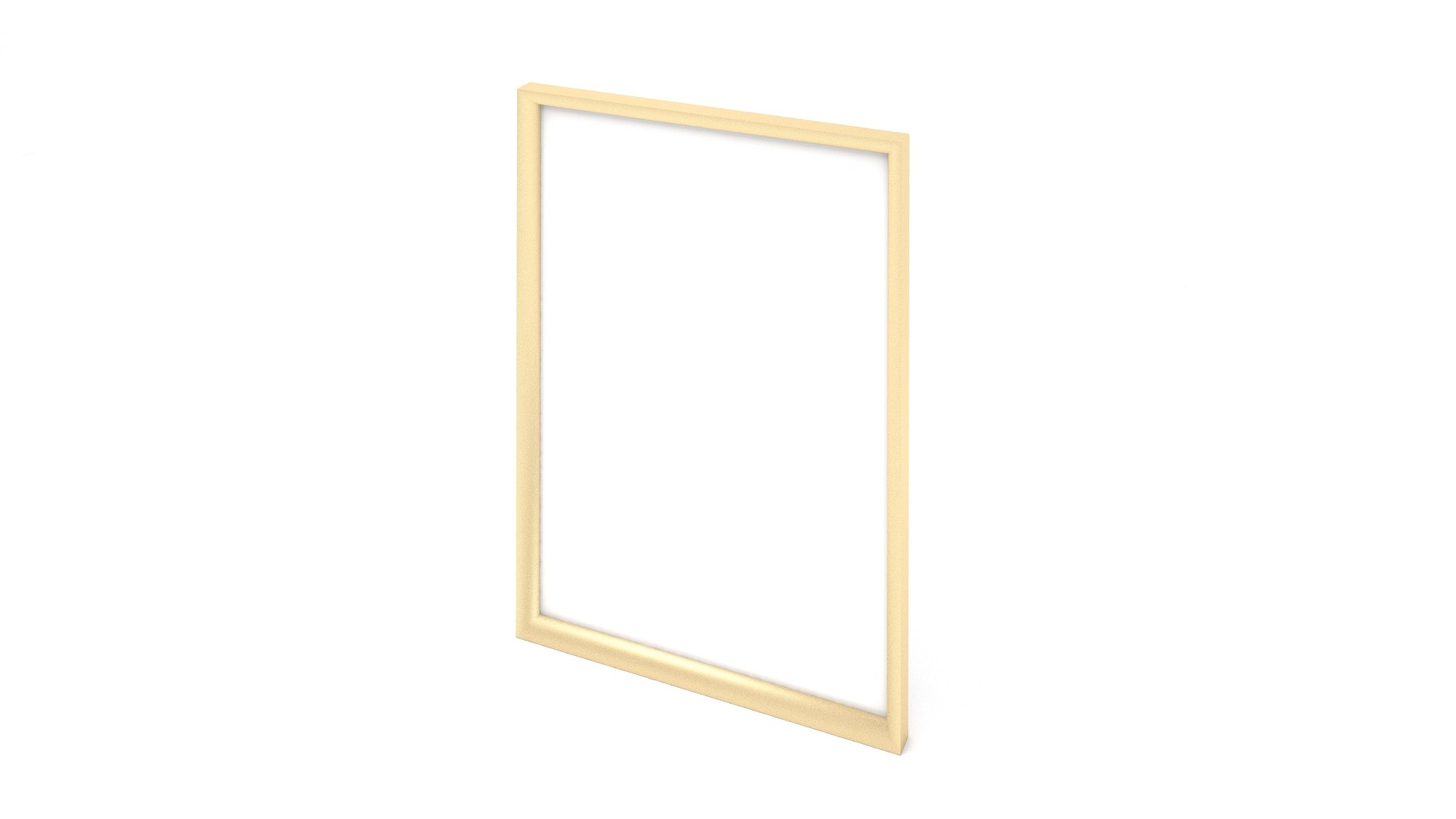 A4 Frame 3D Model - TurboSquid 1784509