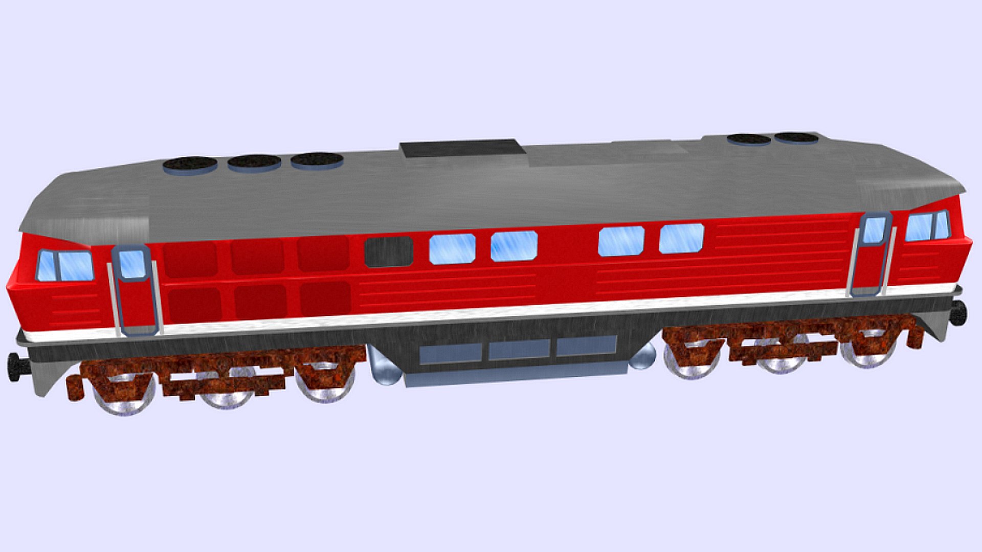 3D Model Dr Class 232 Diesel - TurboSquid 1707652