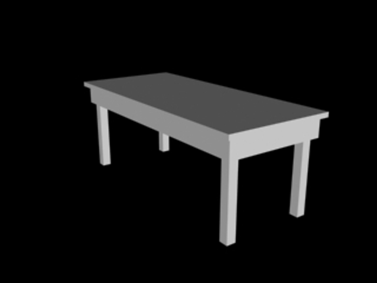 3d Model Table