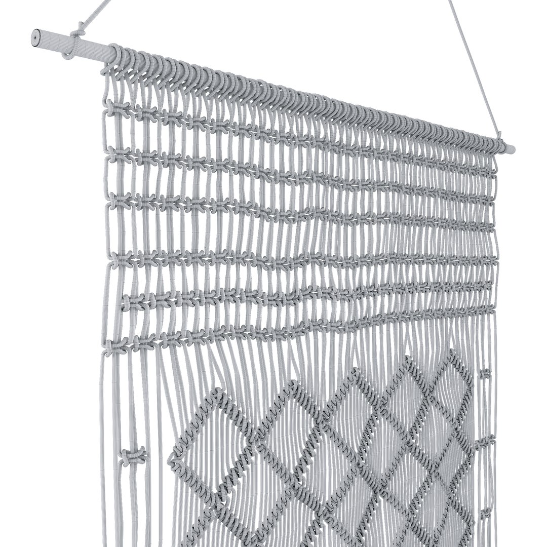 3D Model Macrame Furniture - TurboSquid 1366107