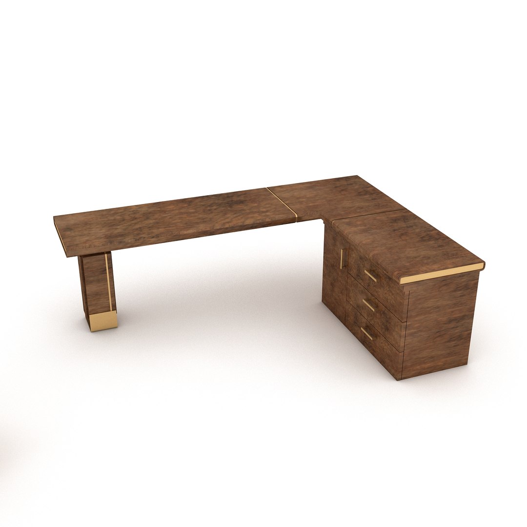 3D Wooden Ship Tables 02 - TurboSquid 1861060