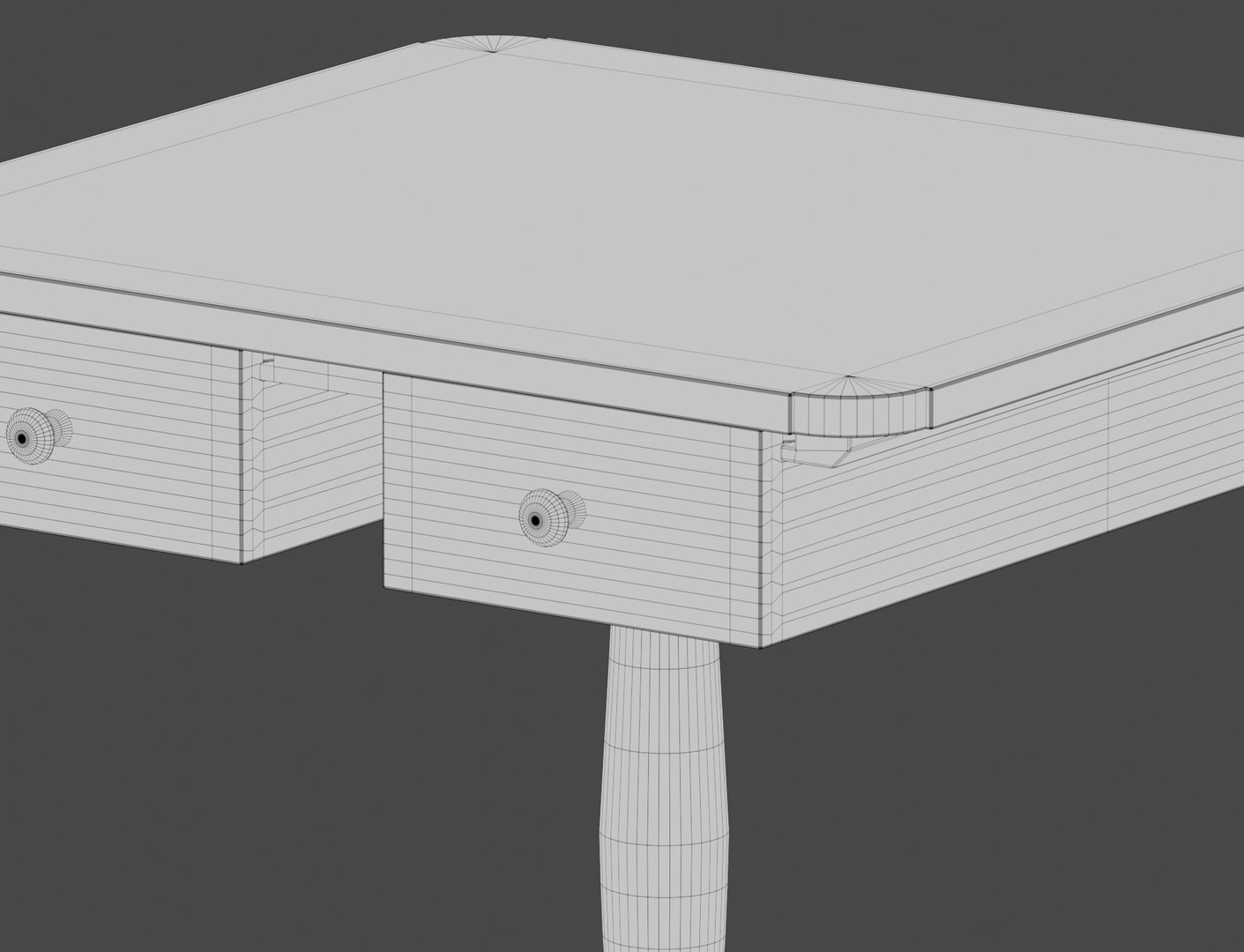 3D Model Low-Poly Shaker Sewing Stand - TurboSquid 2396943