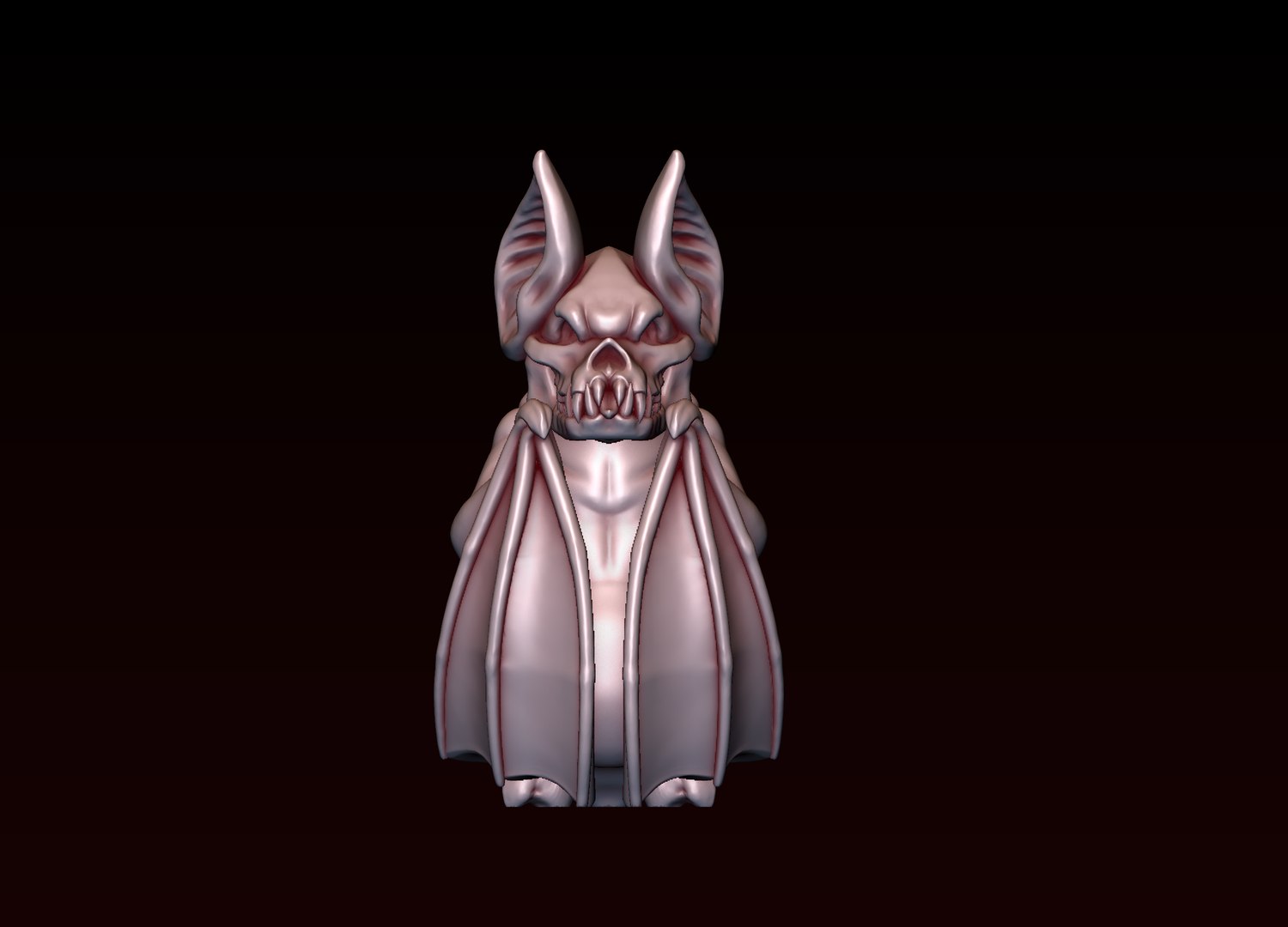 Gothic Bat Statue GARGOYLE Print 3D Model - TurboSquid 1872859