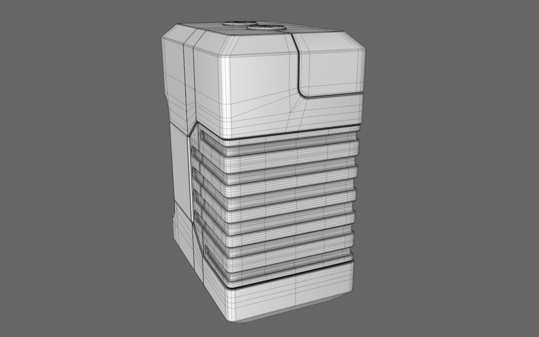 3d model sci-fi microfusion cell