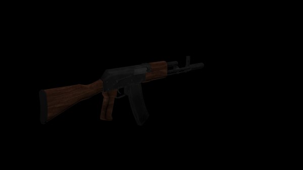 ak-74 3d model