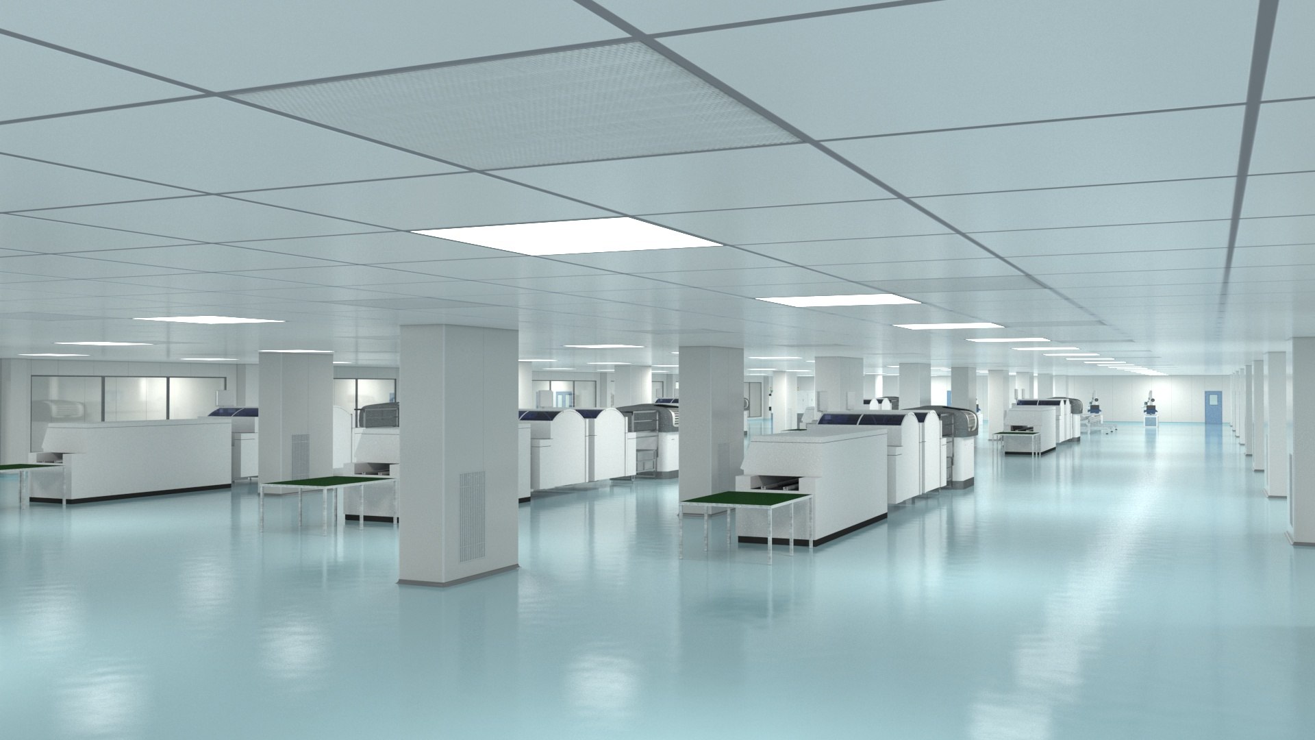 Factory Interior 3D Model - TurboSquid 2123418