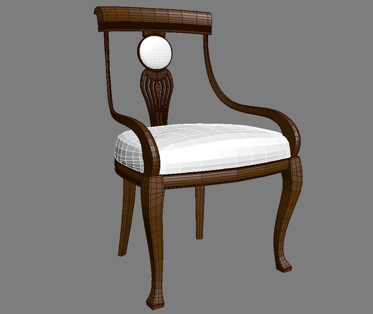 Chair Elegant 3d Model