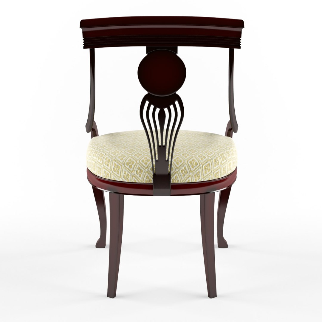 Chair Elegant 3d Model