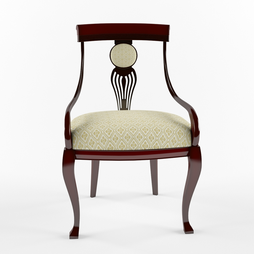 Chair Elegant 3d Model
