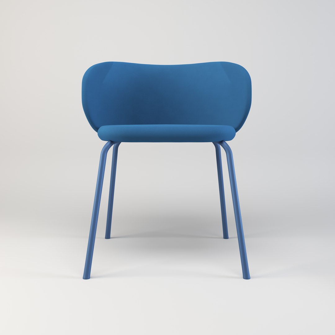 3D Modern Blue Chair - TurboSquid 2235642