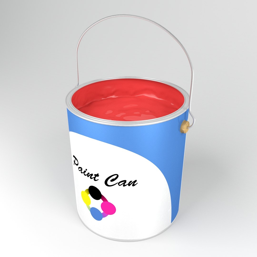 Paint Bucket 3d 3ds