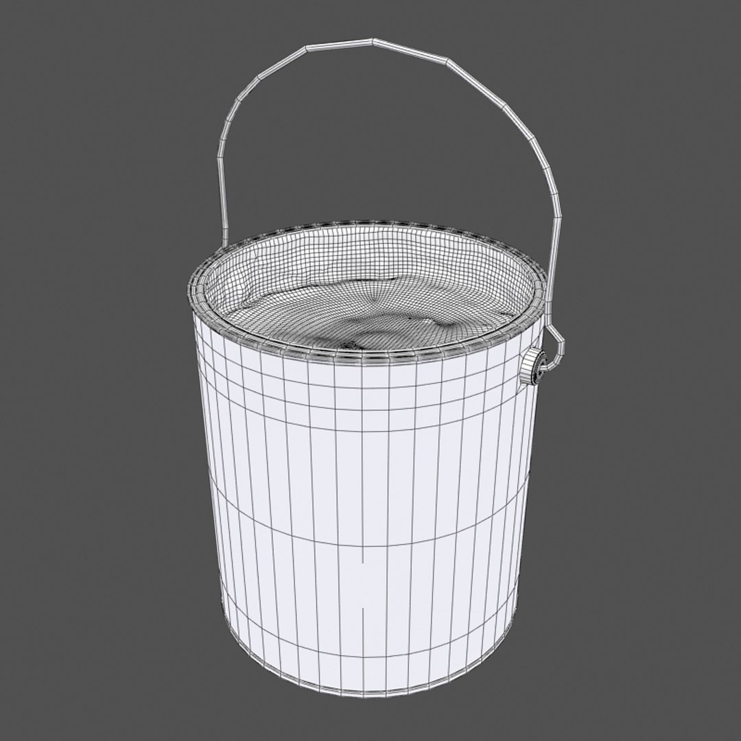 Paint Bucket 3d 3ds
