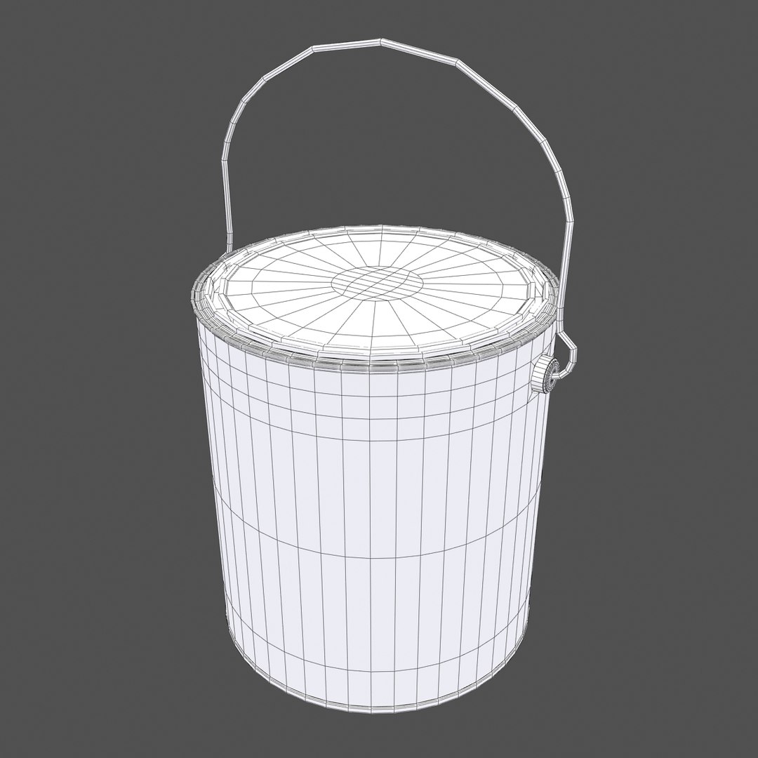 Paint Bucket 3d 3ds
