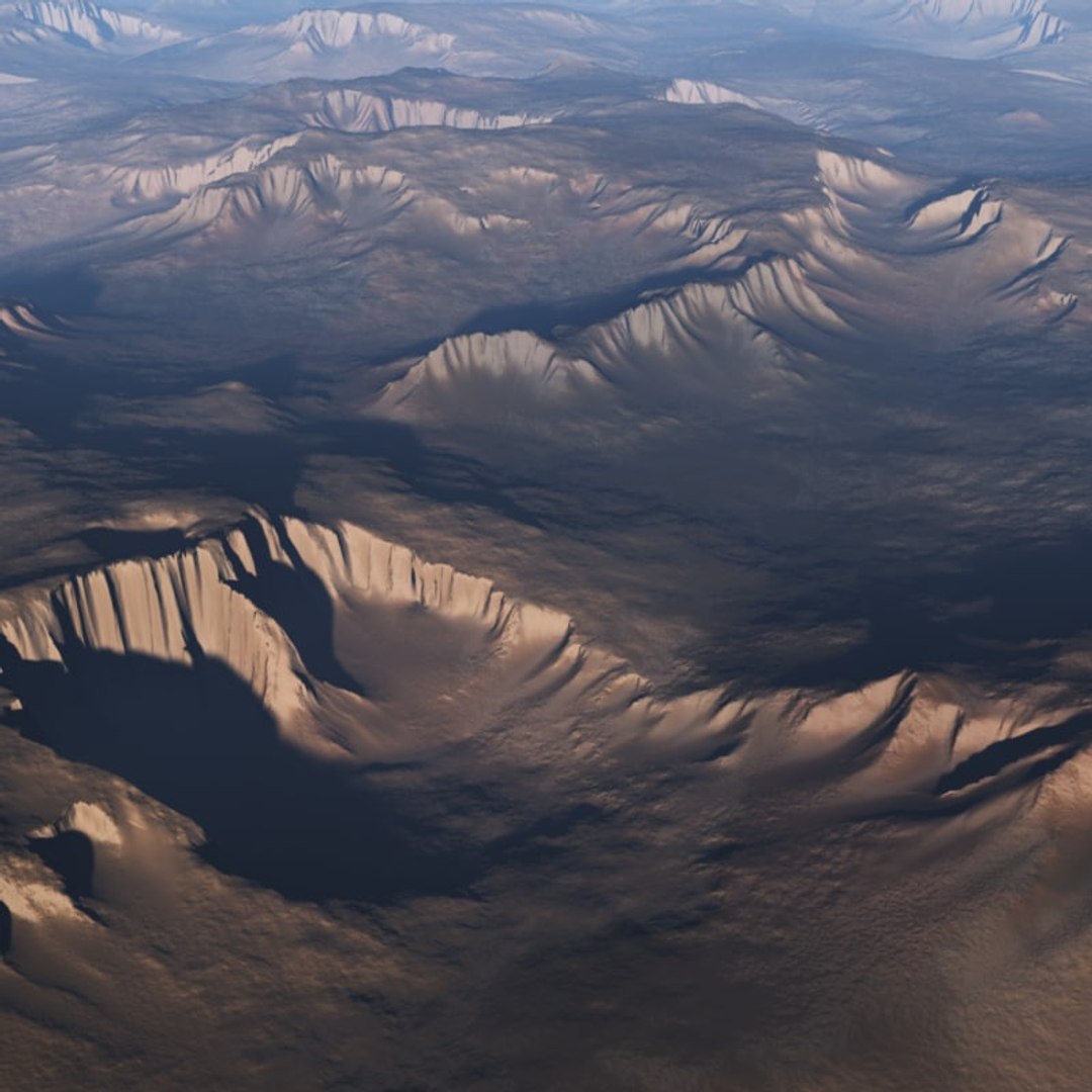 3d Realistic Terrain Model