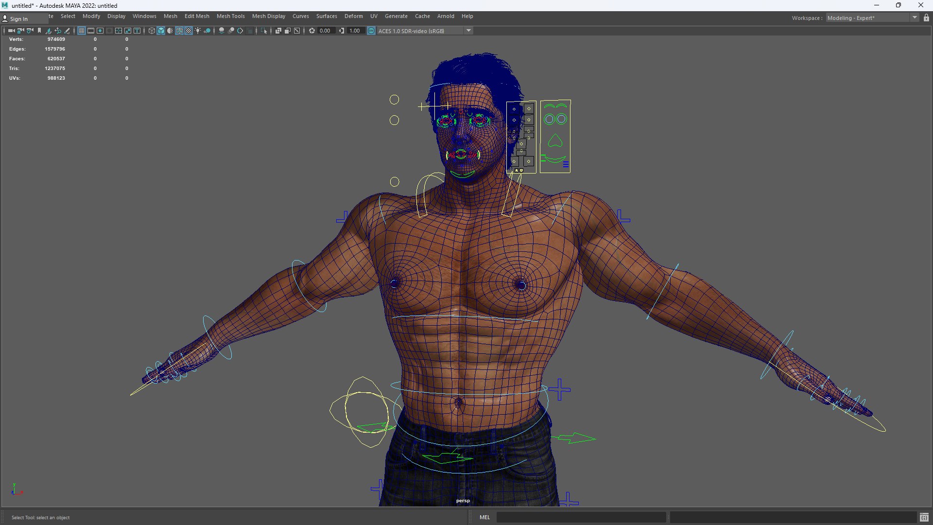 Realistic Strong Male Character Game Ready 3D Model - TurboSquid 2427627