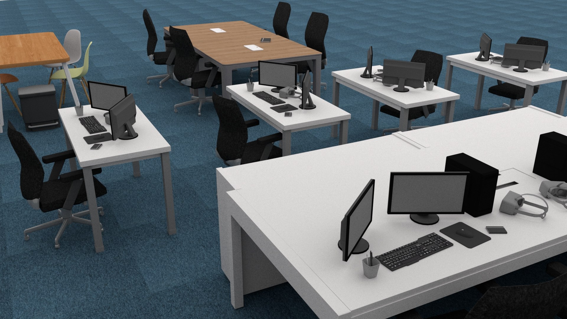 Office 3D Model - TurboSquid 1768727