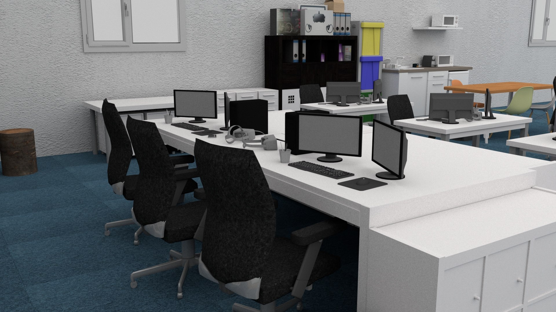 Office 3D Model - TurboSquid 1768727