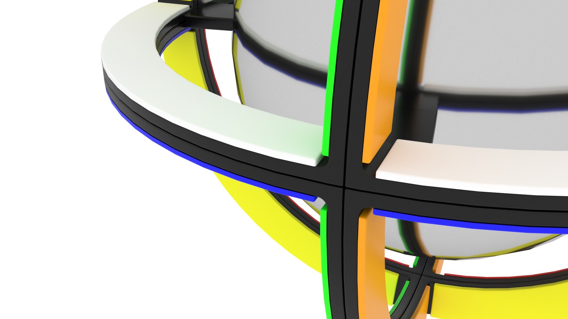 3D Orbit Cube Model - TurboSquid 1805427