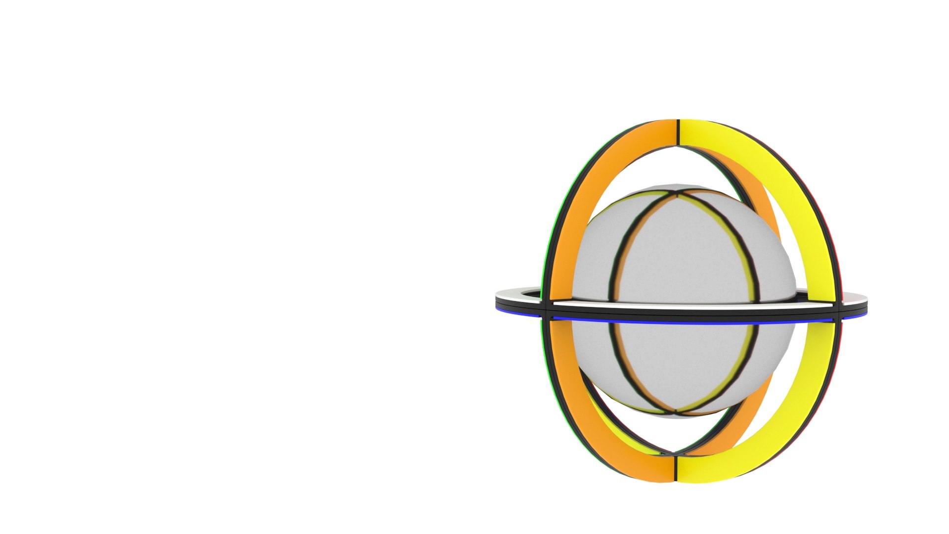 3D Orbit Cube Model - TurboSquid 1805427