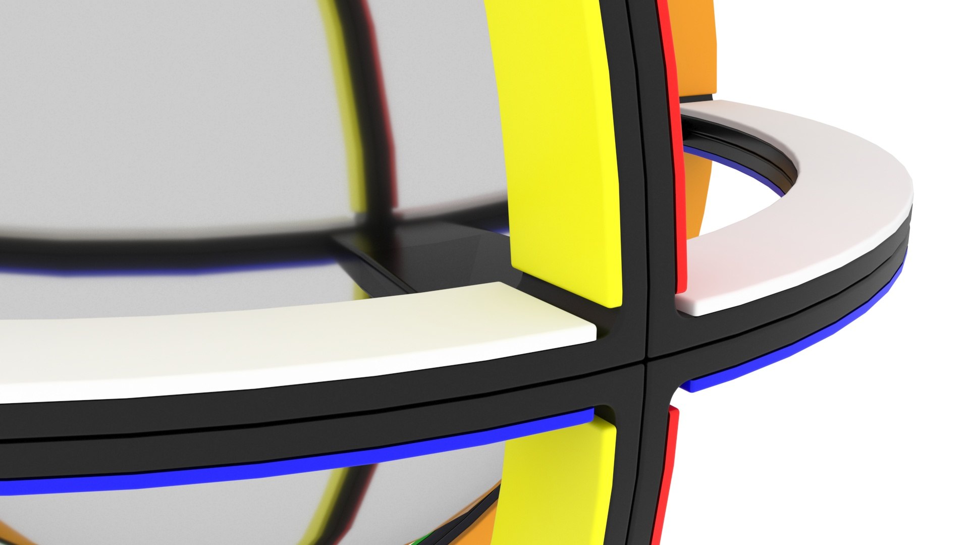 3D Orbit Cube Model - TurboSquid 1805427