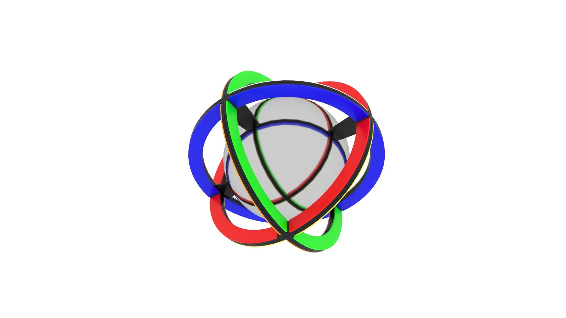 3D Orbit Cube Model - TurboSquid 1805427