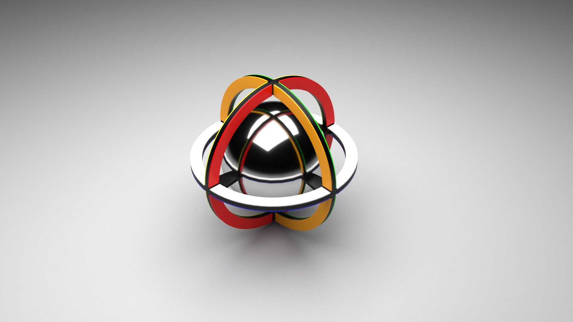 3D Orbit Cube Model - TurboSquid 1805427