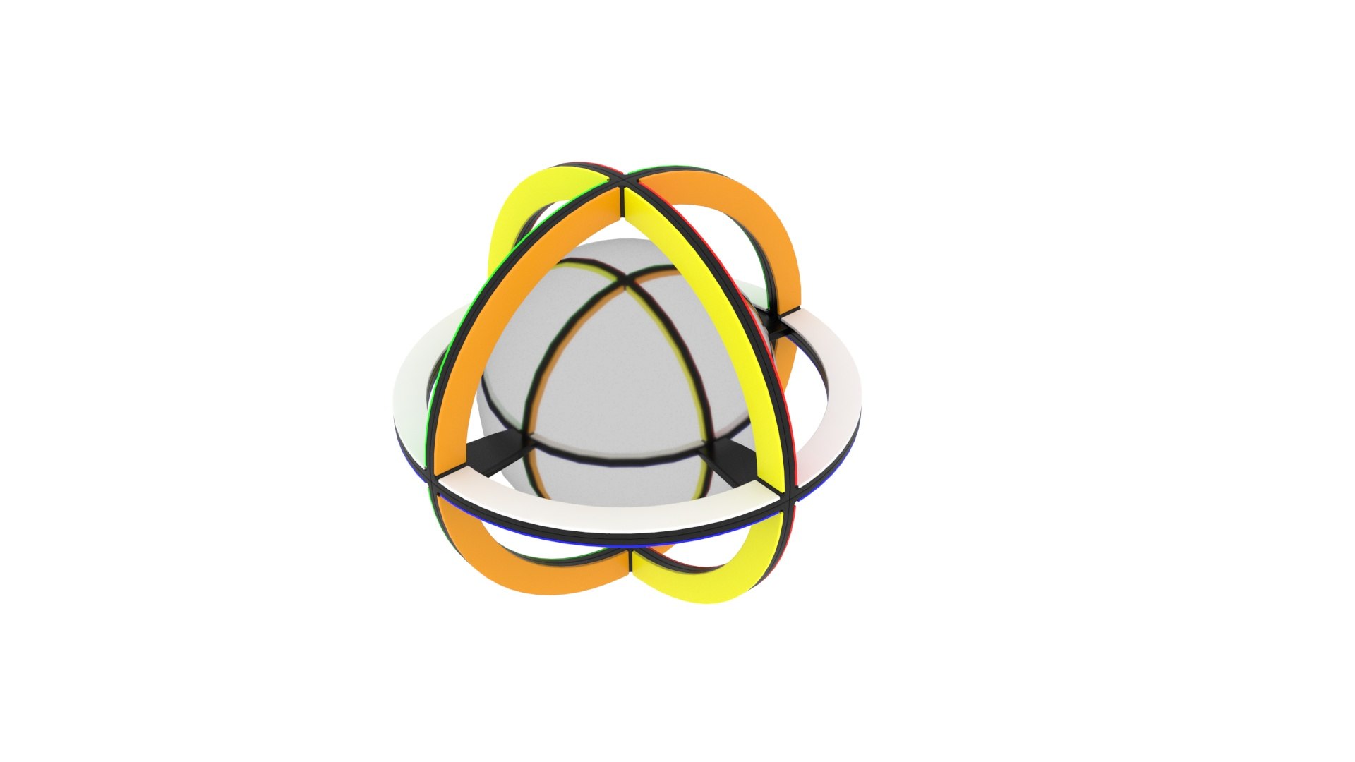 3D Orbit Cube Model - TurboSquid 1805427