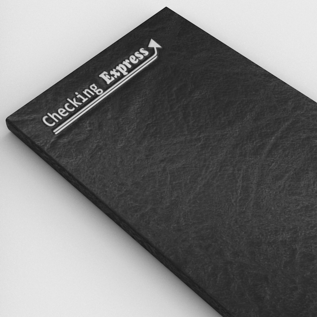 Check Book 3d Model