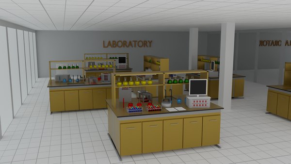 3D Laboratory - TurboSquid 1924037