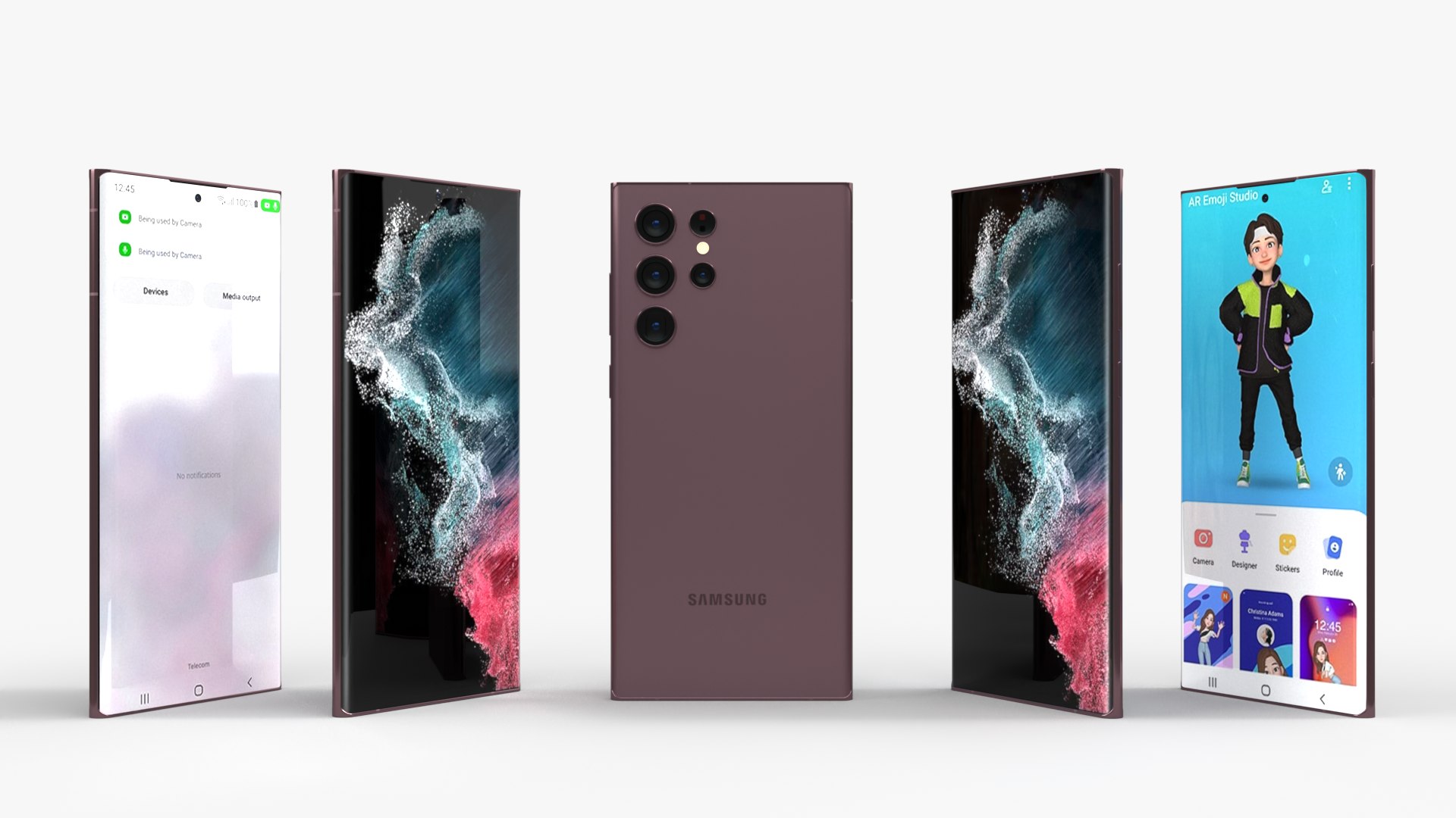 Samsung Galaxy S22 Ultra 3D Model - TurboSquid 1975059