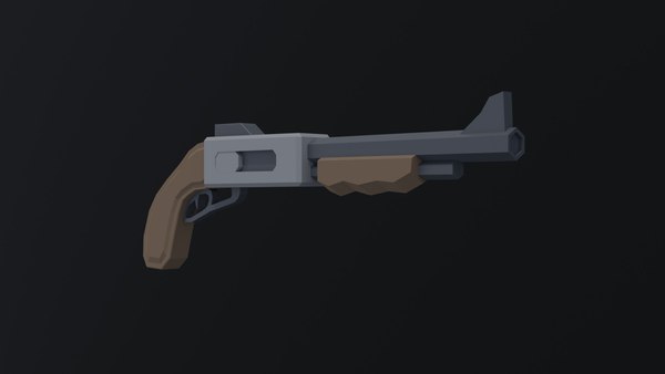 Low-poly cartoon militray weapon asset 3D model - TurboSquid 1751026