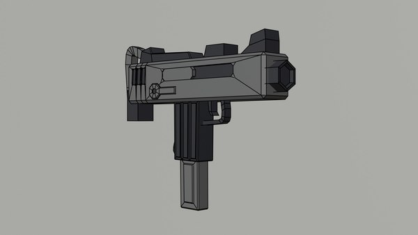 Low-poly cartoon militray weapon asset 3D model - TurboSquid 1751026